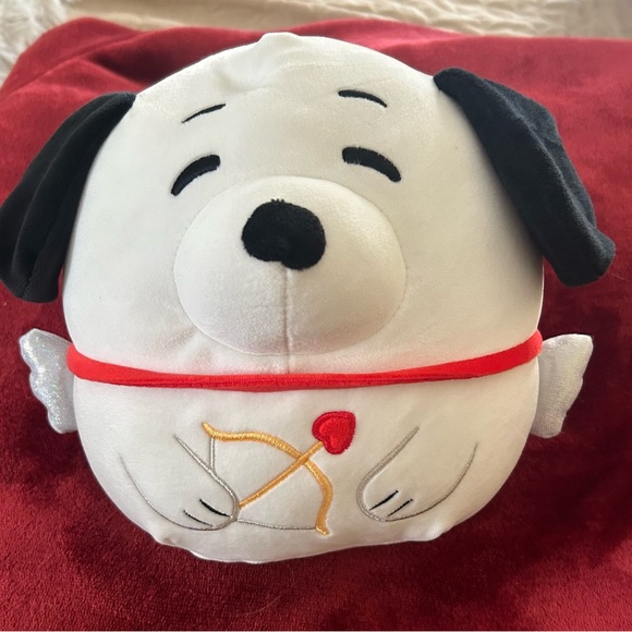 Squishmallows | Toys | Snoopy Squish Mallow Valentine Cupid | Poshmark